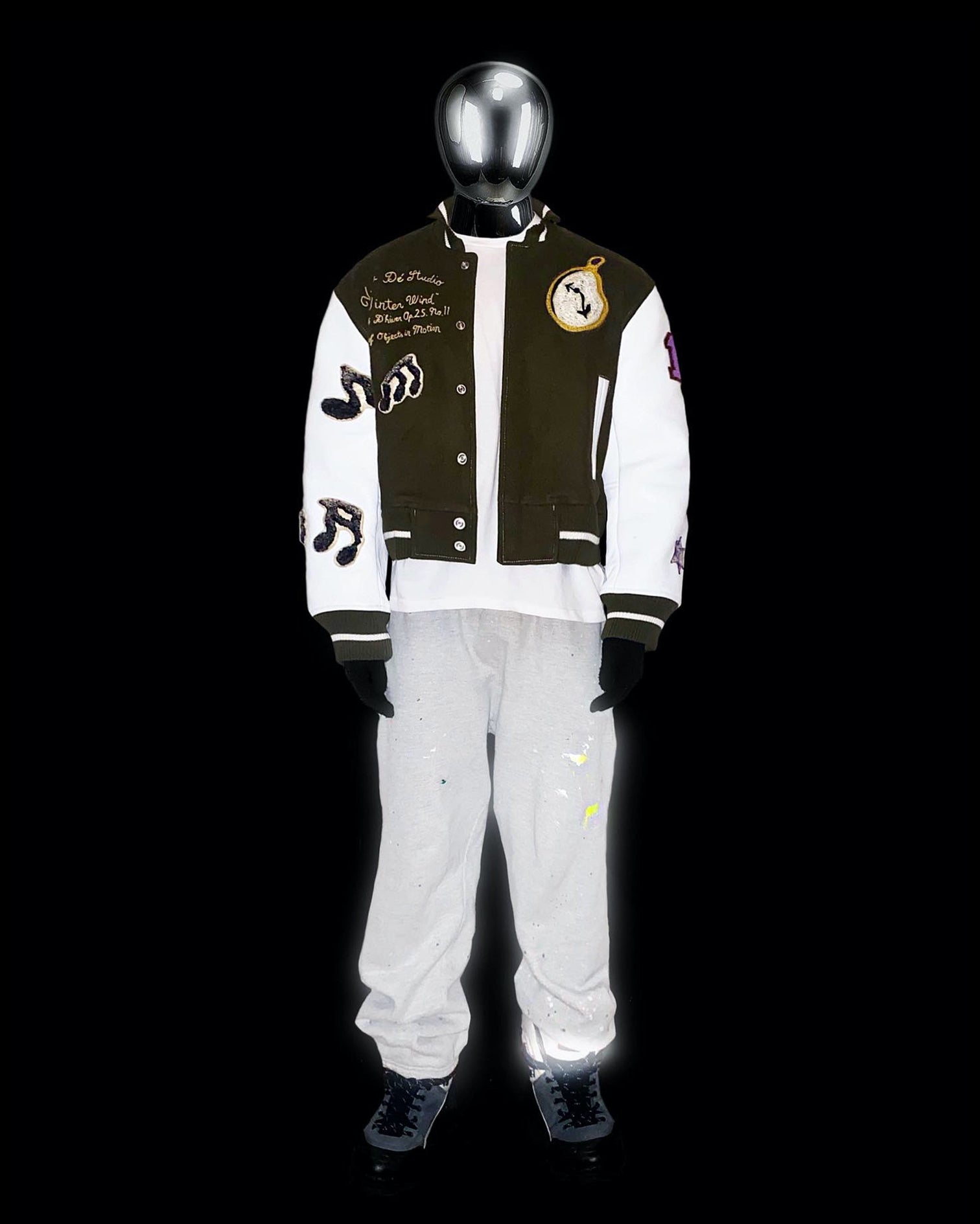 VUJA DÉ X PROLETA RE ART 'WINTER WIND' VARSITY JACKET (PRE-ORDER)